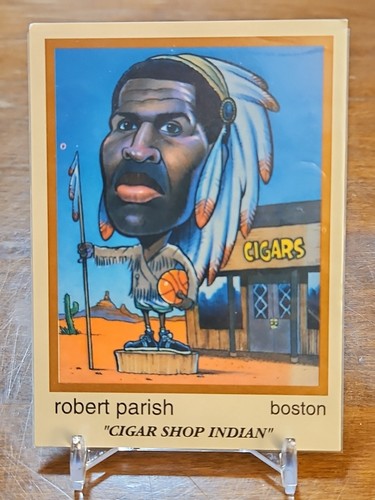 1993-94 SKINNIES Parody Portraits oddball card - Robert Parish #163 ...