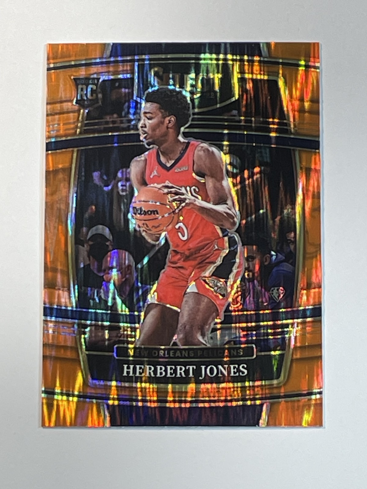2021 Panini Select Herbert Jones #45 Orange Flash Prizms | eBay