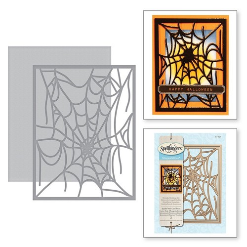 Spellbinder Shapeabilities - Spider Web Card Front. Rrp $32.50 ...