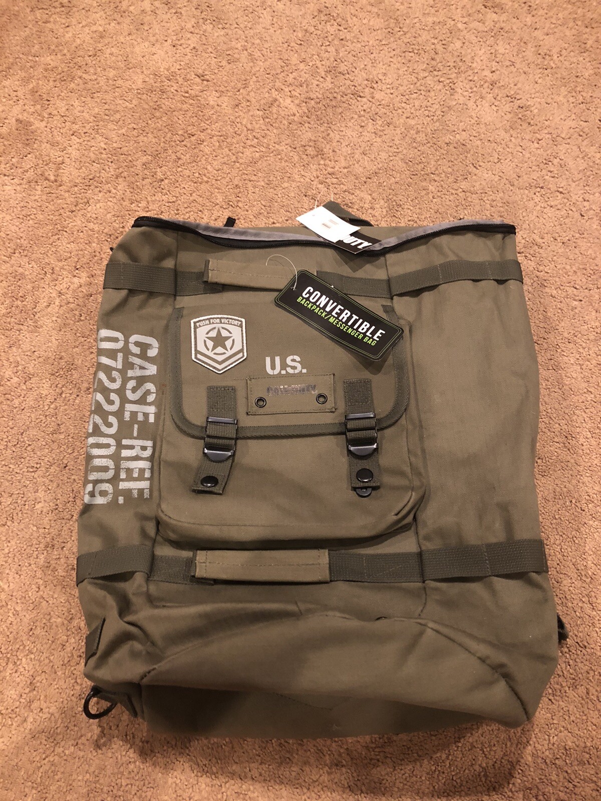 Call Of Duty WW2 Military Convertible Backpack | eBay