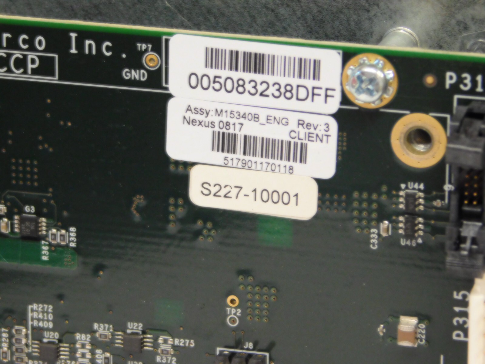 Gilbarco M15737A001 DCM Board and Bracket | eBay