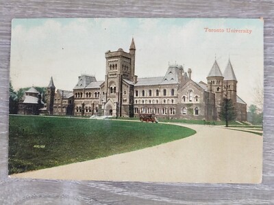 Canada Ontario Toronto University Postcard Old Vintage Card View ...