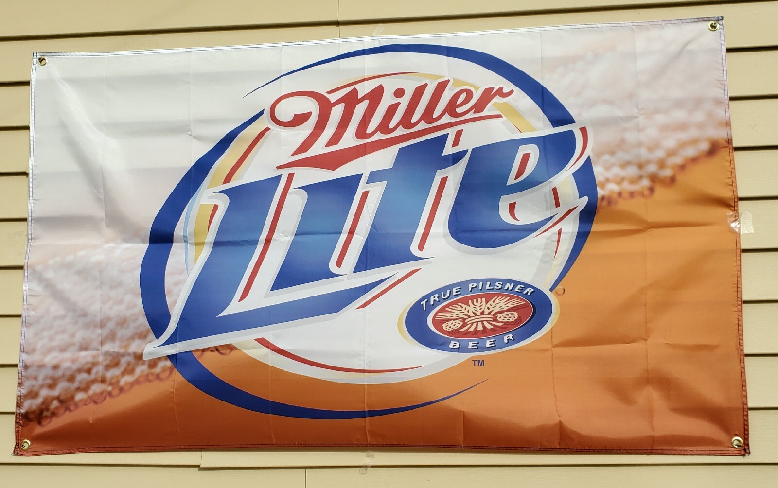 Mil**r Li*e True Pilsner 3x5 Flag Banner 100D Polyester Brand New | eBay