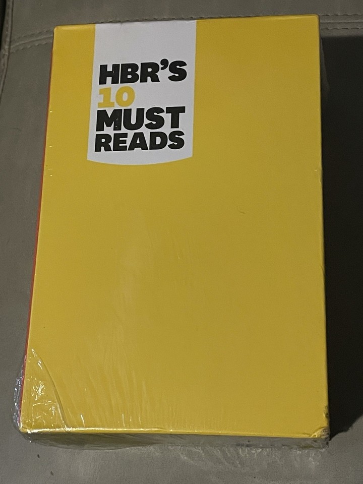 HBR's 10 Must Reads Boxed Set 6 Books HBR's 10 Must Reads Harvard ...