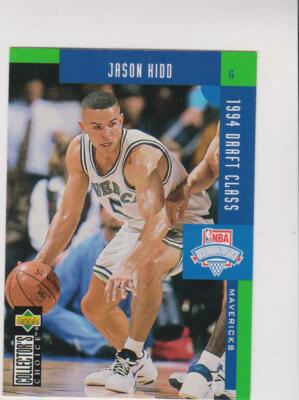 1994-95 Collector's Choice #408 Jason Kidd rookie card, Dallas ...