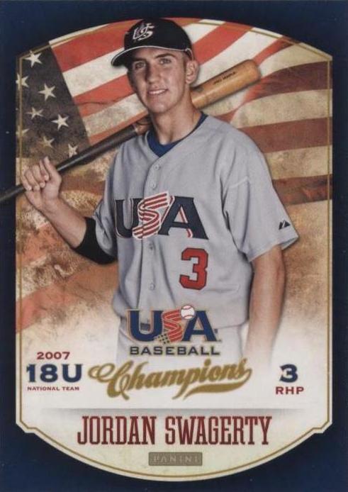2013 Panini USA Baseball Champions - Jordan Swagerty #59 (RC) for sale ...
