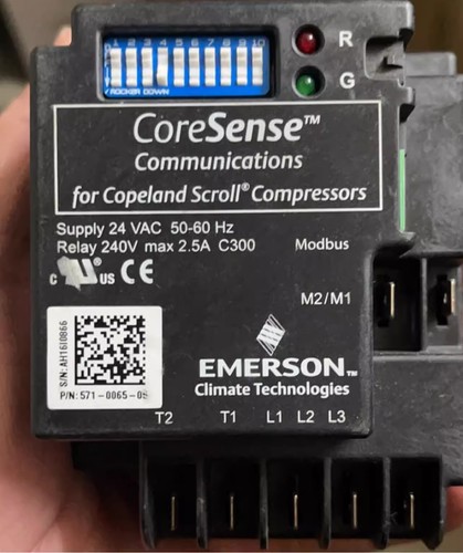 1pc Emerson CORESENSE Compressor Protector P/N 571-0064-05 24V ...