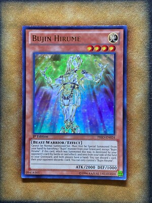 Yugioh Bujin Hirume PRIO-EN024 Ultra Rare 1st Ed LP | eBay