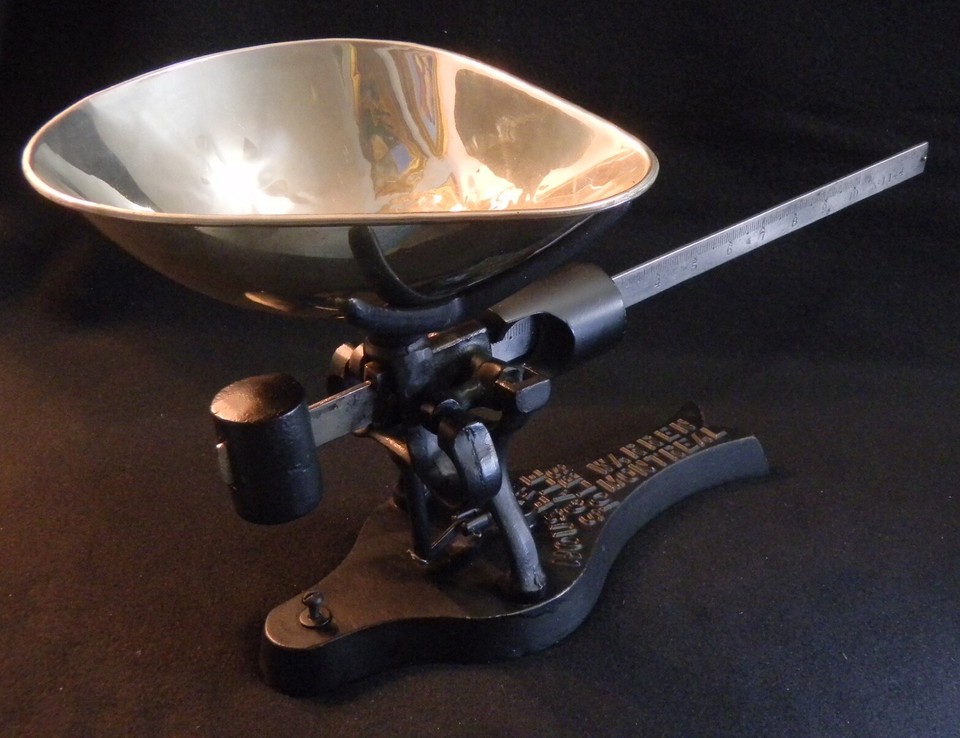 Antique Late 1800s Warren Montreal 10 Lb. Scale - Calibration Tested | eBay