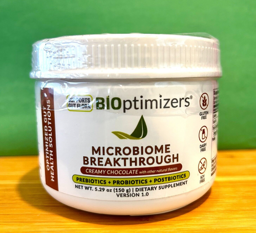 BIOptimizers Microbiome Breakthrough Prebiotics+Probiotics+Postbiotics Chocolate 850018116688 | eBay