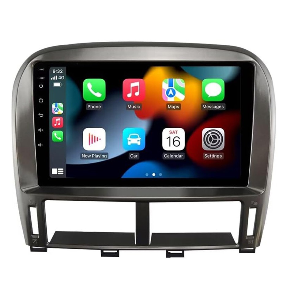 FOR LEXUS LS430 XF30 LS 430 2000-2006 GPS CARPLAY FM STEREO ANDROID 13 ...