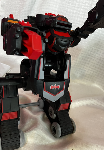 Mattel 2013 Imaginex Batman Transforming Robot Batbot Tank 17" Toy w/o ...