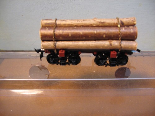 HO 1/87 IHC LOG CAR WITH LOG LOAD 4 PHOTOS READ DETAILS # 2 | eBay