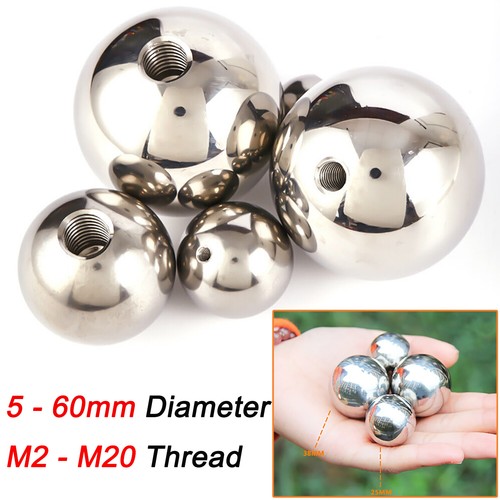 Stainless Steel Ball Bearing With Half Thread M2 M2.5 M3 M4 M5 M6 M8 ...