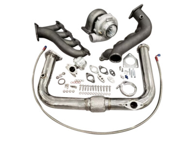 Turbo Kit GT45 T4 FOR Silverado Sierra Turbocharger Vortec V8 LS 4.8 5. ...