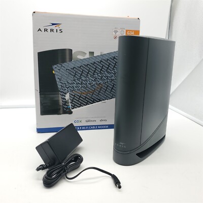 ARRIS (G34) Cable Modem Router Combo - Gigabit WiFi 6 (AX3000) -NOT ...