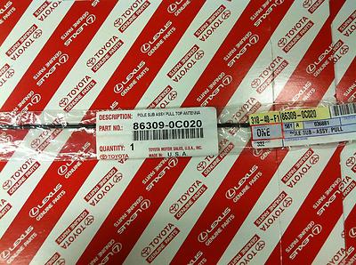 Genuine Toyota 86309-0C020 Antenna Mast | eBay