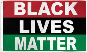 Black Lives Matter Flag 3x5ft BLM Movement Flag Pan African RBG Afro ...