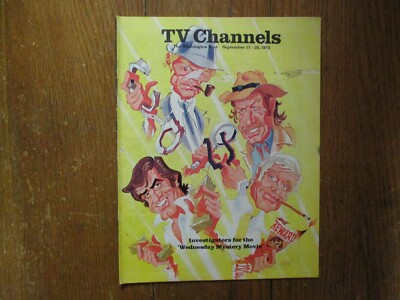 Sep-1972 Washington Post TV Channels Mag(HEC RAMSEY/RICHARD BOONE ...