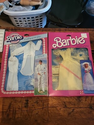Barbie Doll WEDDING PARTY #7965 Bridal Gown- And Wedding Of The Year ...