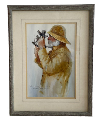 Paul Landry Shooting the Sun Original Signed Painting Artwork | eBay