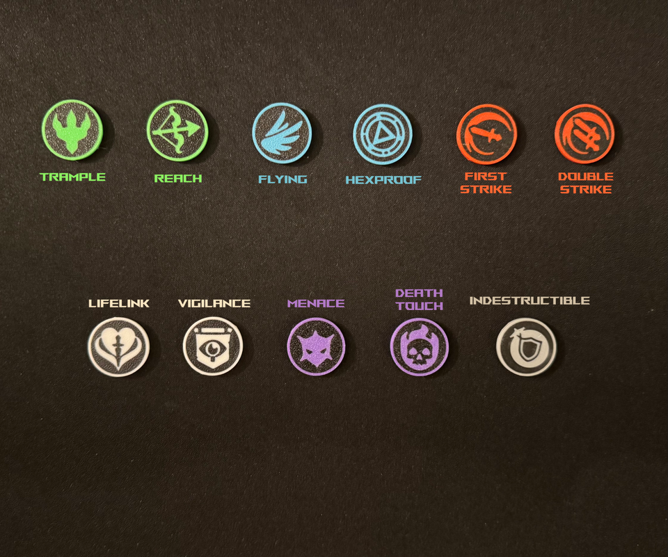 Ability Counter Set for MTG - Status Symbol Tokens for Magic: The ...