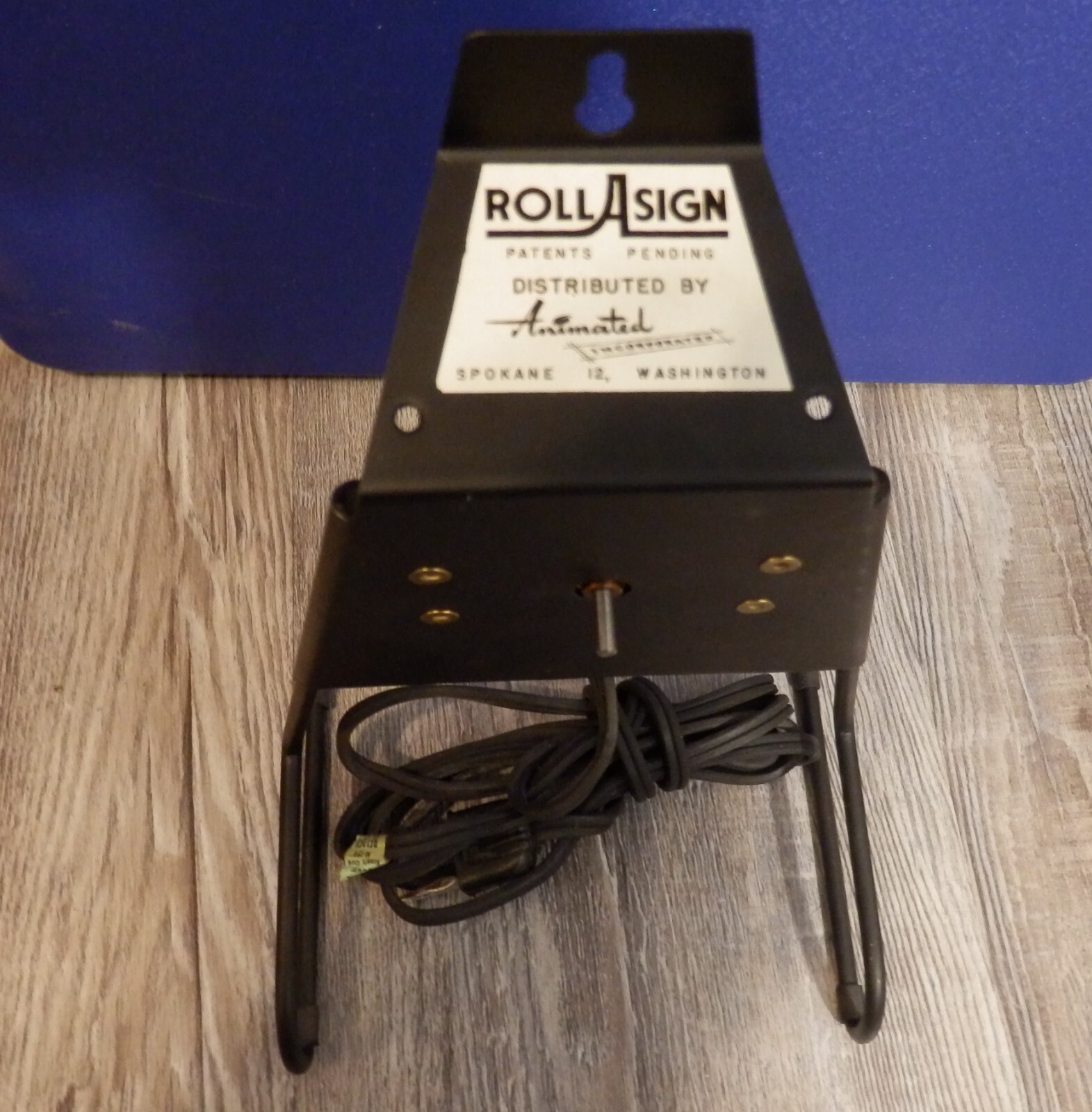 SYNCHRON 610, 60 CY Electric Motor 110V 3W, 12rpm, 6-55, Stand-NOS for ...