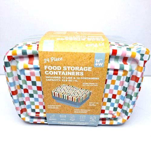 Core Kitchen Food Storage Containers & Lids 24 pieces | eBay