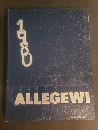 Allegany High School Yearbook 1980 "Allegewi" Cumberland, Maryland MD ...