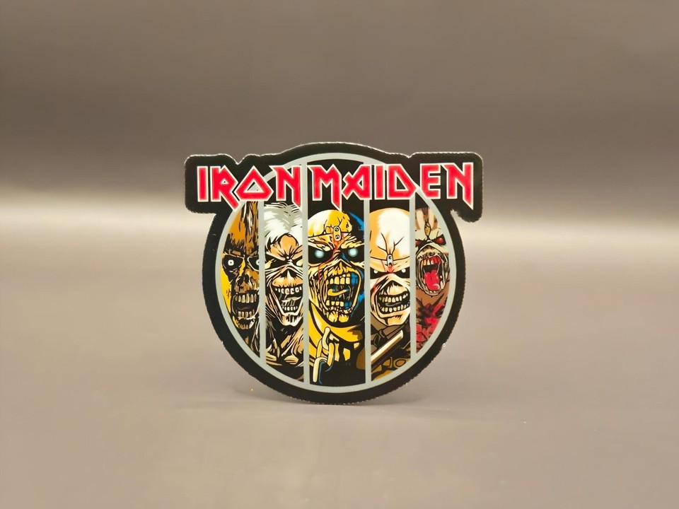 Iron Maiden Vinyl Stickers Up The Irons Heavy Metal Music Eddie The ...