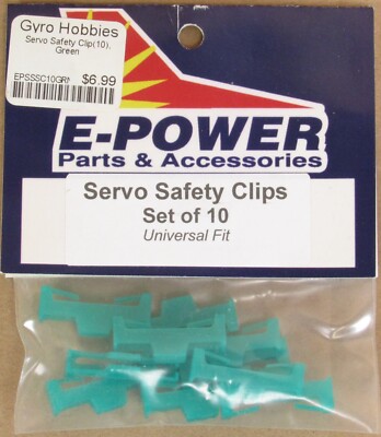 E-Power Servo Safety Clips (10) Universal Fit NOS | eBay