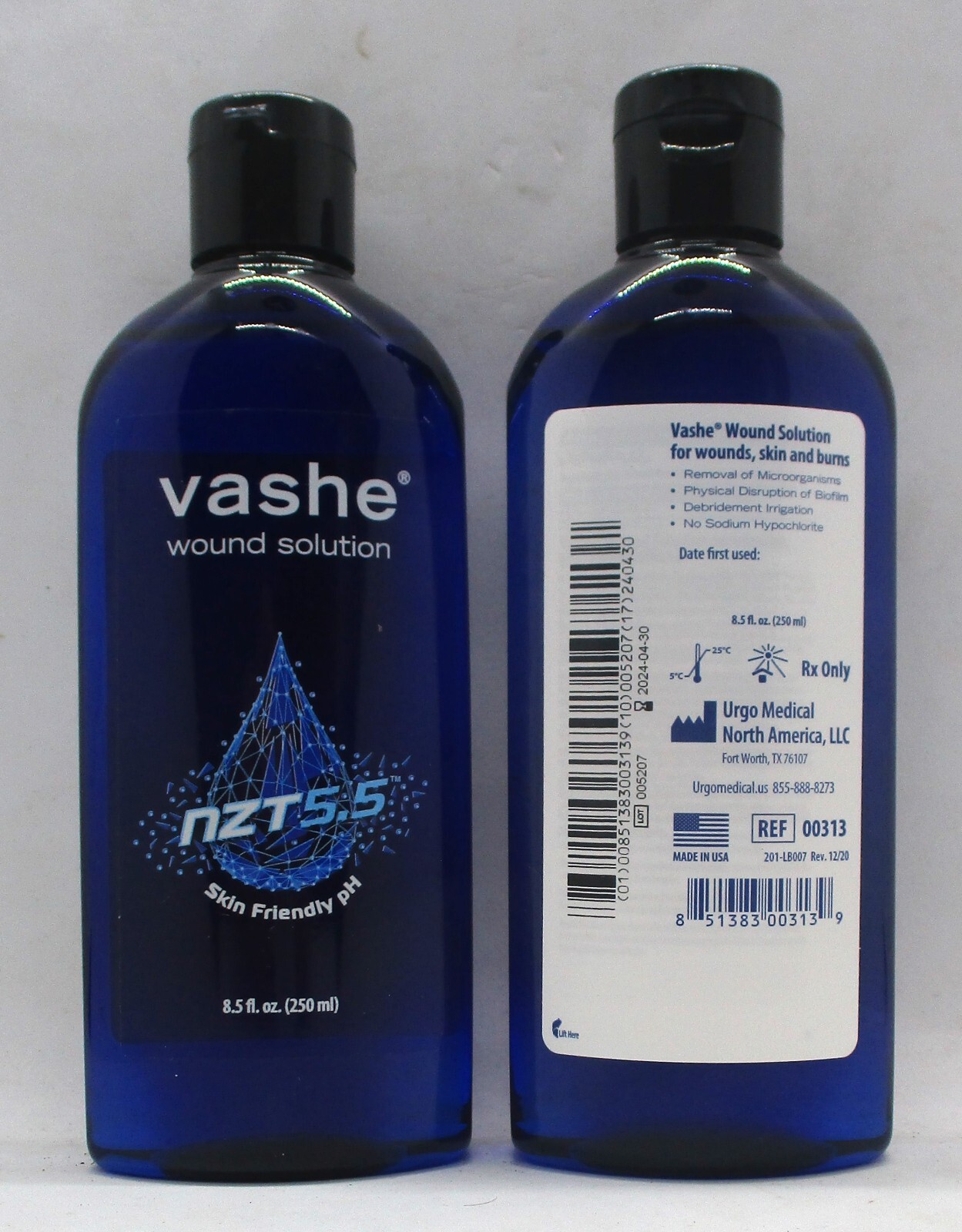 Vashe Wound Solution - NZT 5.5 - Skin Friendly pH 8.5 fl. oz. | eBay