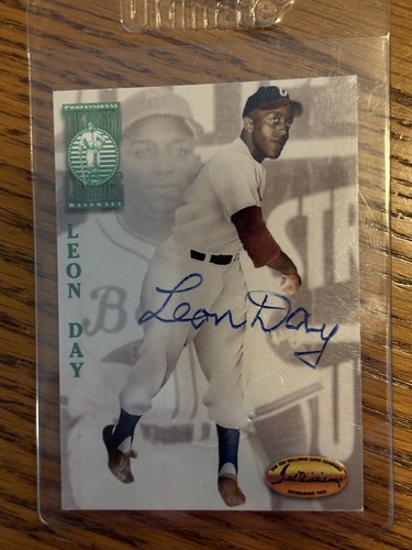 1994 TED WILLIAMS #103 LEON DAY Autographed Card in NMMT Condition | eBay