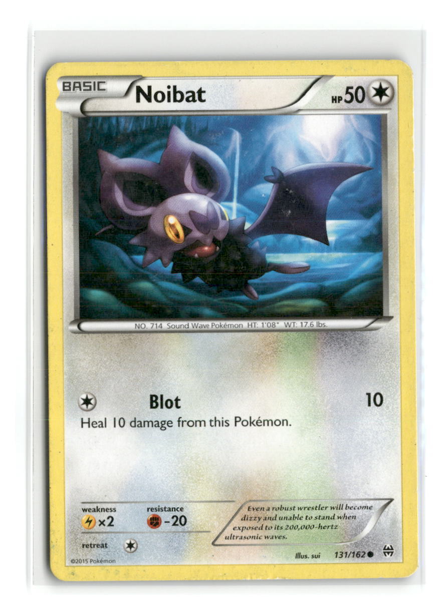 Noibat (131) - #131/162 - Pokemon TCG Card-LP | eBay