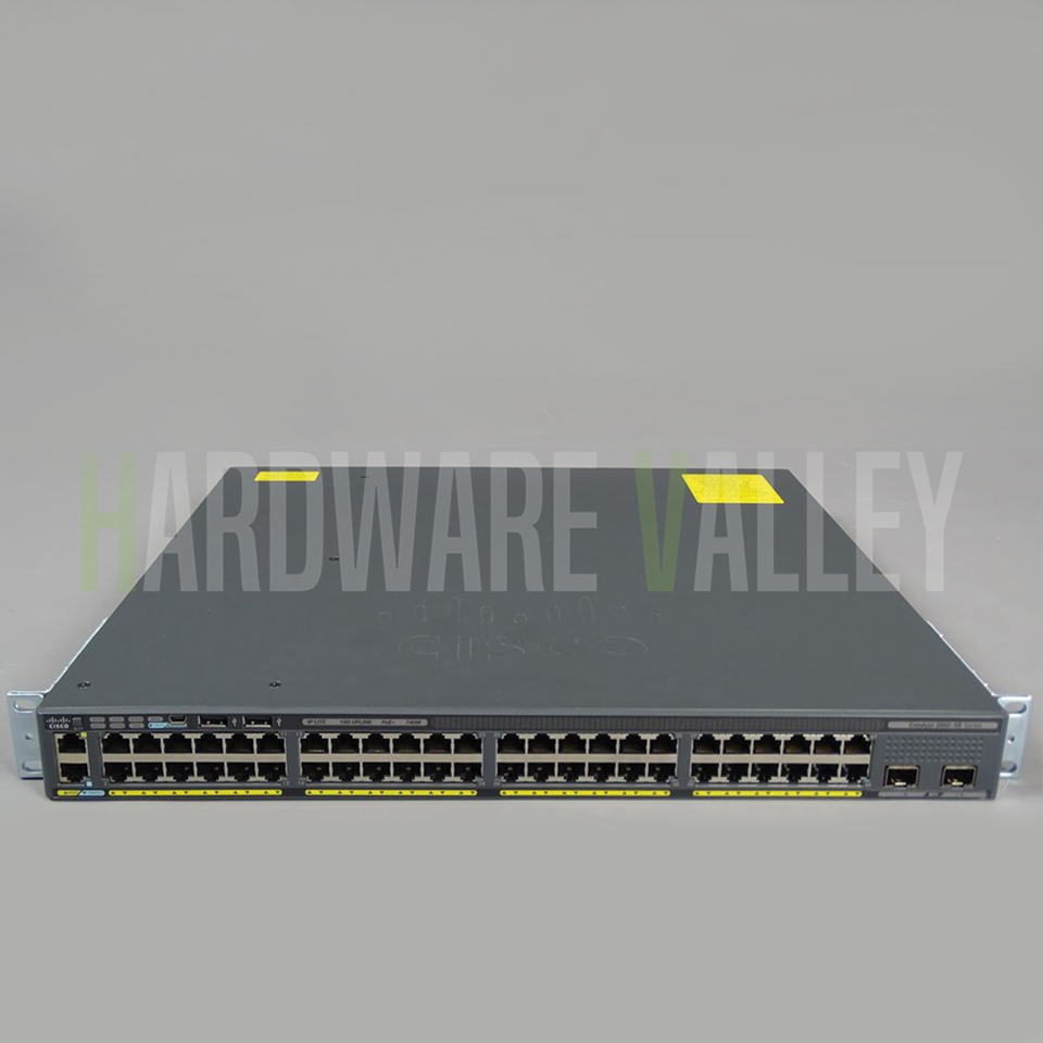 CISCO WS-C2960X-48FPD-L Catalyst 2960-X 48 GigE PoE 740W, 2 x 10G SFP+ ...