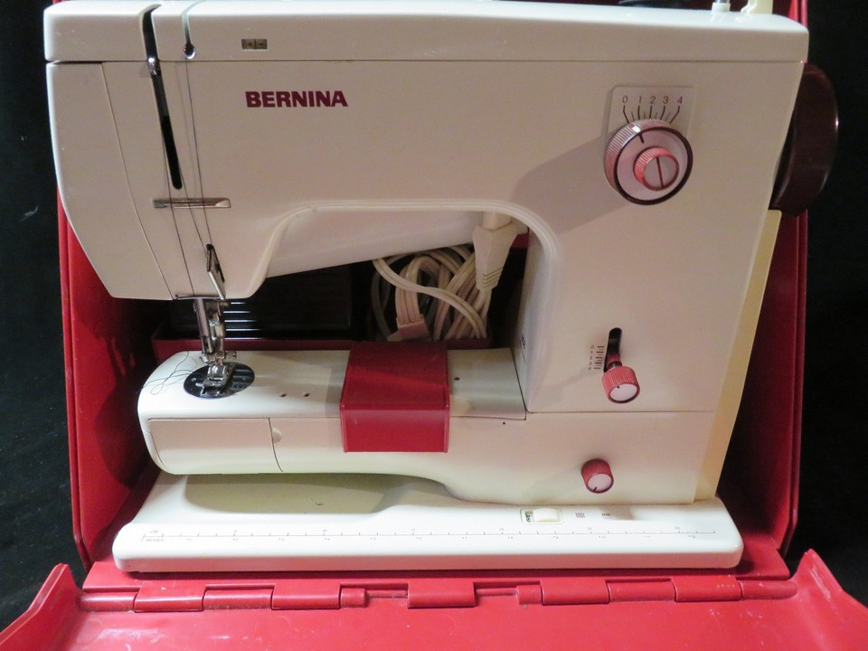 Bernina 808 Sewing Machine with Case & Acc. Working in Excellent Cond ...