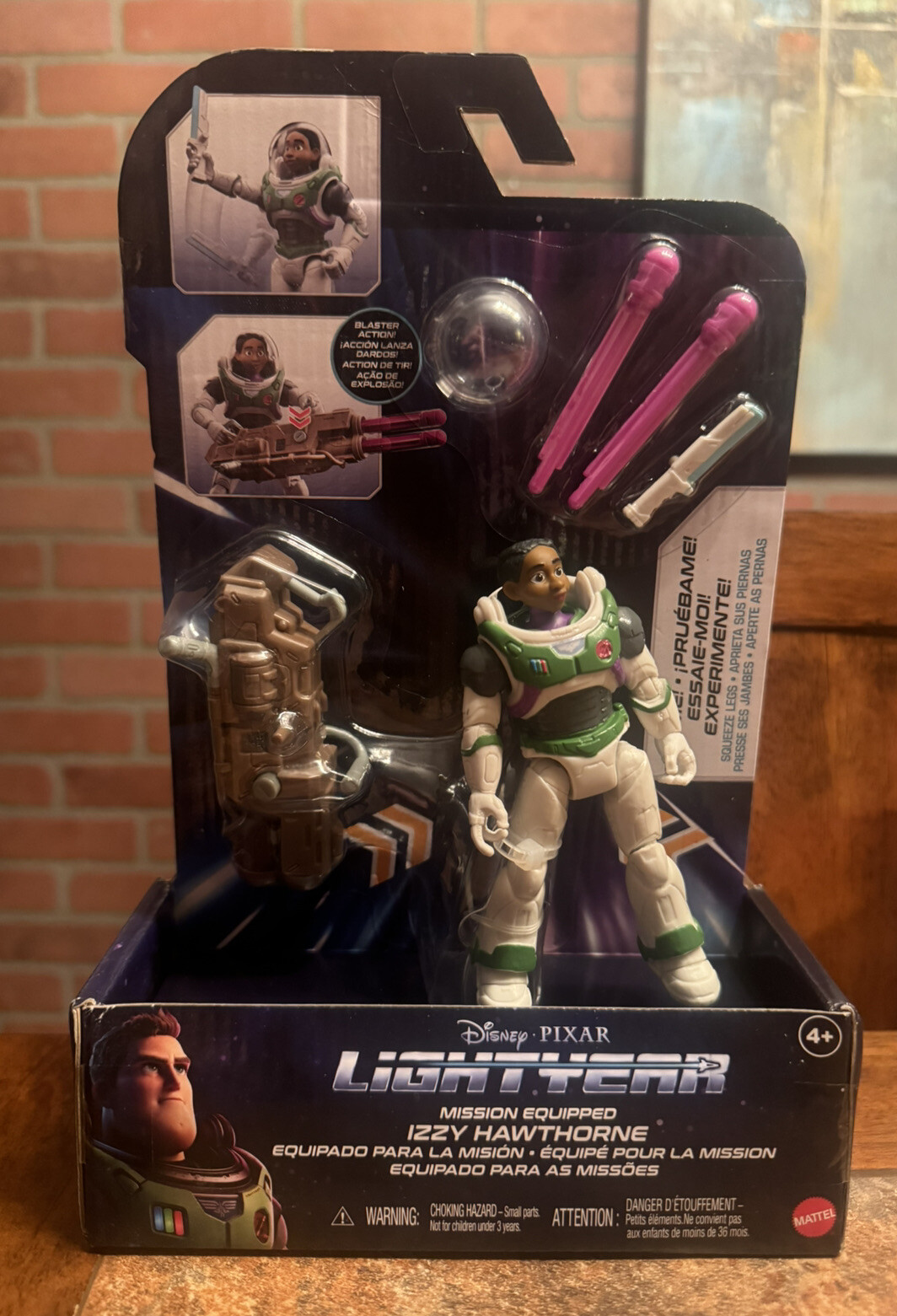 Disney Pixar Lightyear Equipped Izzy Hawthorne Action Figure Toy Story ...