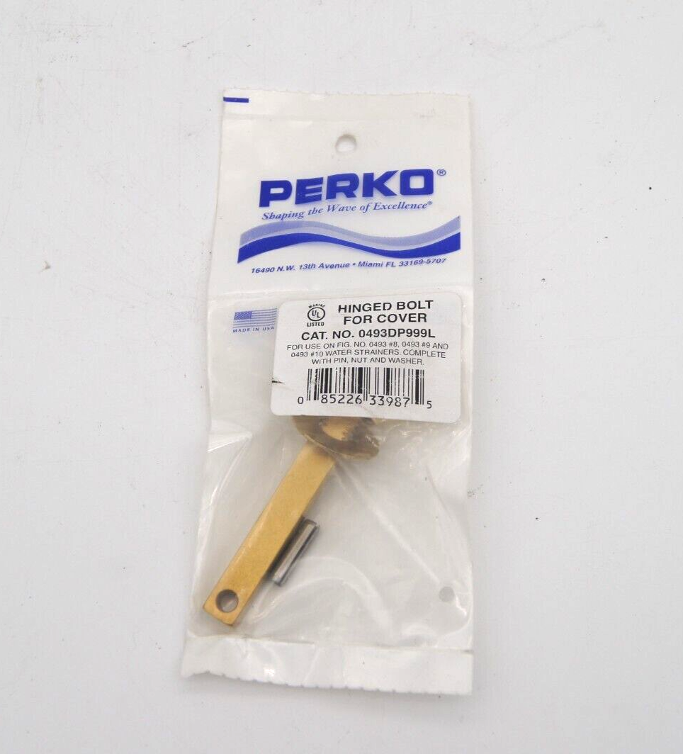 Perko Cover Bolt With Pin Wing-nut Washe 0493DP999L for sale online | eBay