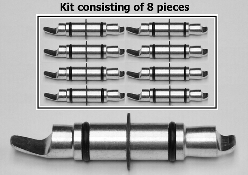 Hunter Alignment Wheel Clamp Reversible Rim Stud Retainer Kit 20-1898-1 ...