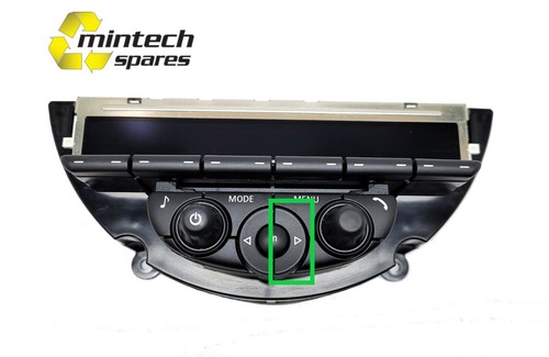 Mini R56 LCI Radio Head Unit Stereo Right Arrow Button Black R55 R57 ...