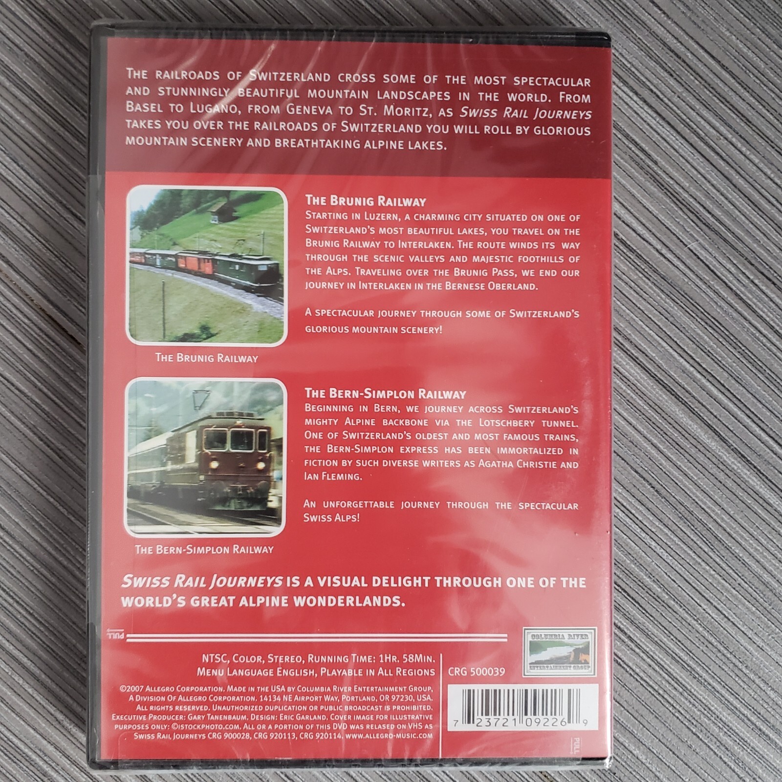 Great Railroad Adventures: Swiss Rail Journeys - Volume 1 (DVD, 2007 ...