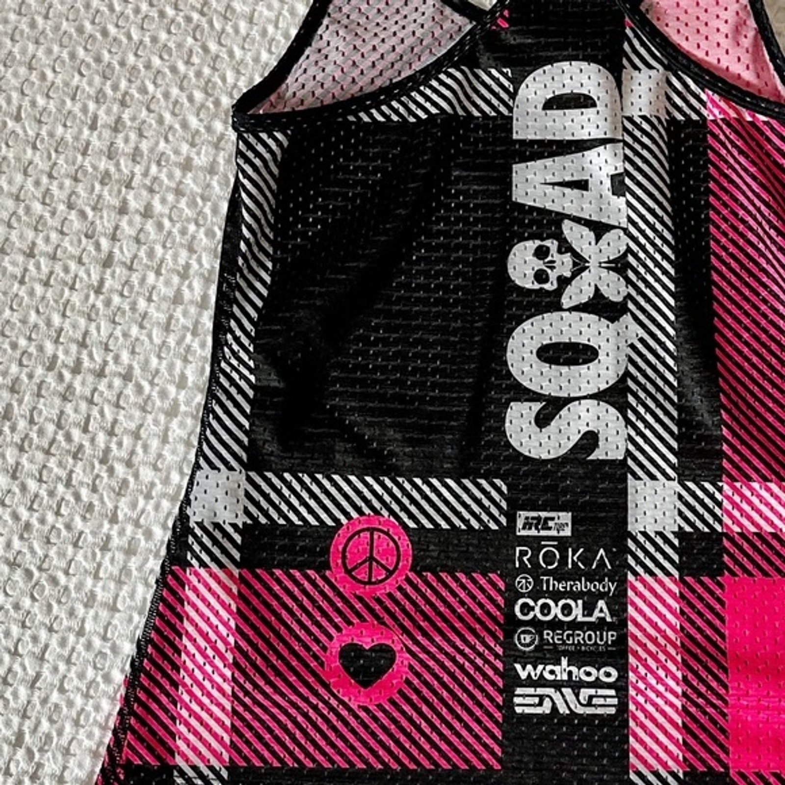 Betty Designs Betty Squad 21 Racerback Run tank | EUC | eBay