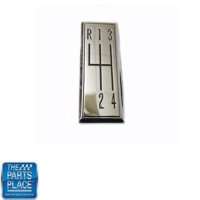 1964-68 Cutlass 442 4 Speed Pattern Manual Console Emblem | eBay
