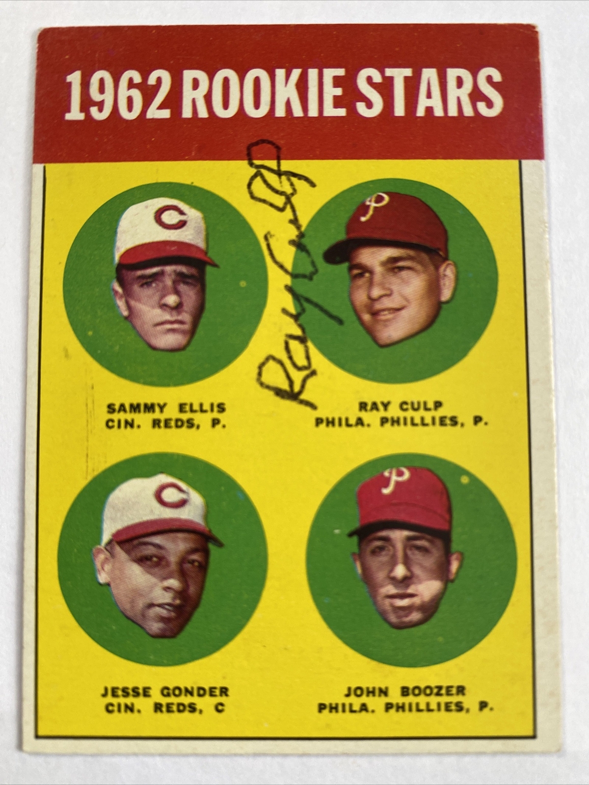 1963 Topps #29 Ray Culp SIGNED AUTO Autographed Card - Philadelphia ...