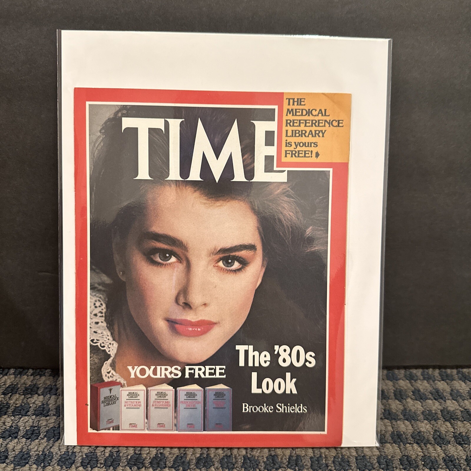 1981 TIME Magazine Promo/Insert Card, Brooke Shields (B1)-3 | eBay