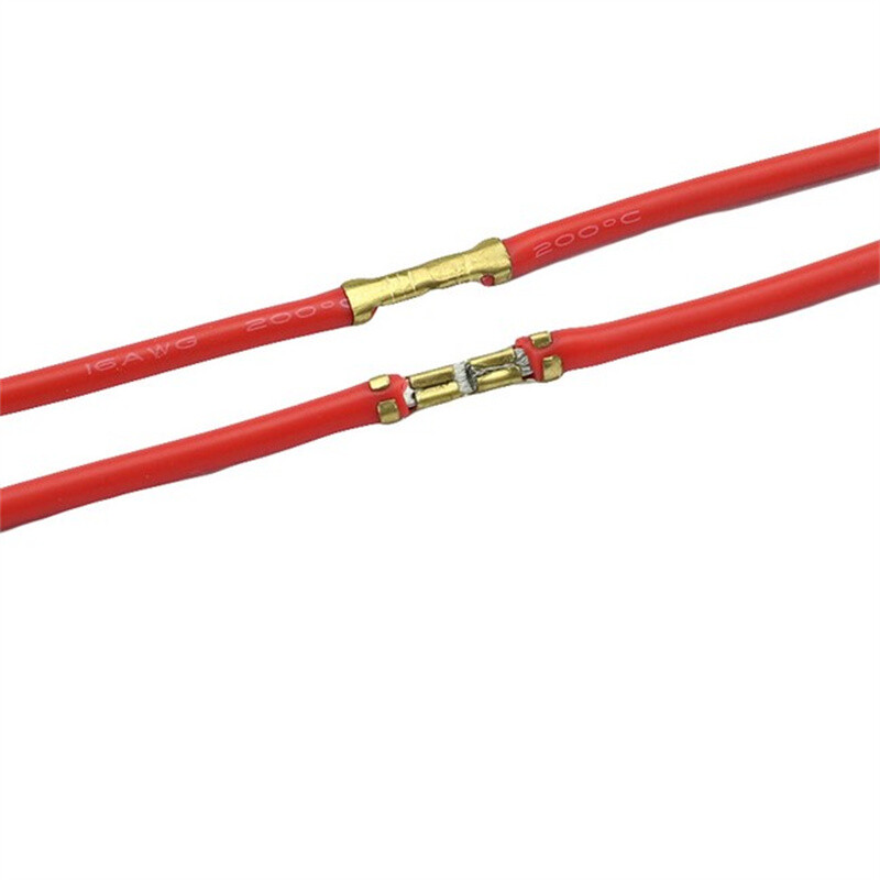 Uninsulated Female Spade Terminal Connectors Terminals Crimp Electrical ...