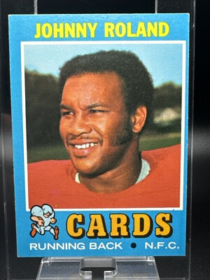 1971 Topps # 123 Johnny Roland Ex-Mt | eBay