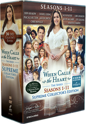 When Calls the Heart Seasons 1 to 11 SUPREME Edition 36 DVDs + 50 hrs ...