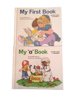 My “a” Book & MY FIRST BOOK. My First Steps To Reading Books Jane Belk ...