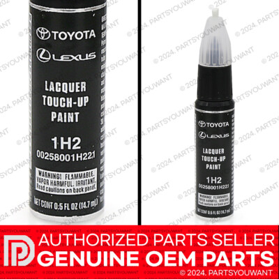 GENUINE Toyota Lexus OEM Touch Up Paint 00258-001H2-21 - Cosmic Gray ...
